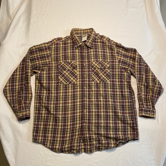 Carhartt | Shirts | Vintage Carhartt Heavyweight Flannel | Poshmark